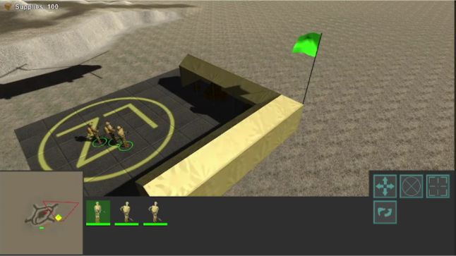 Simple RTS AI and Capture Points: Deterrence - Video Devlog 12