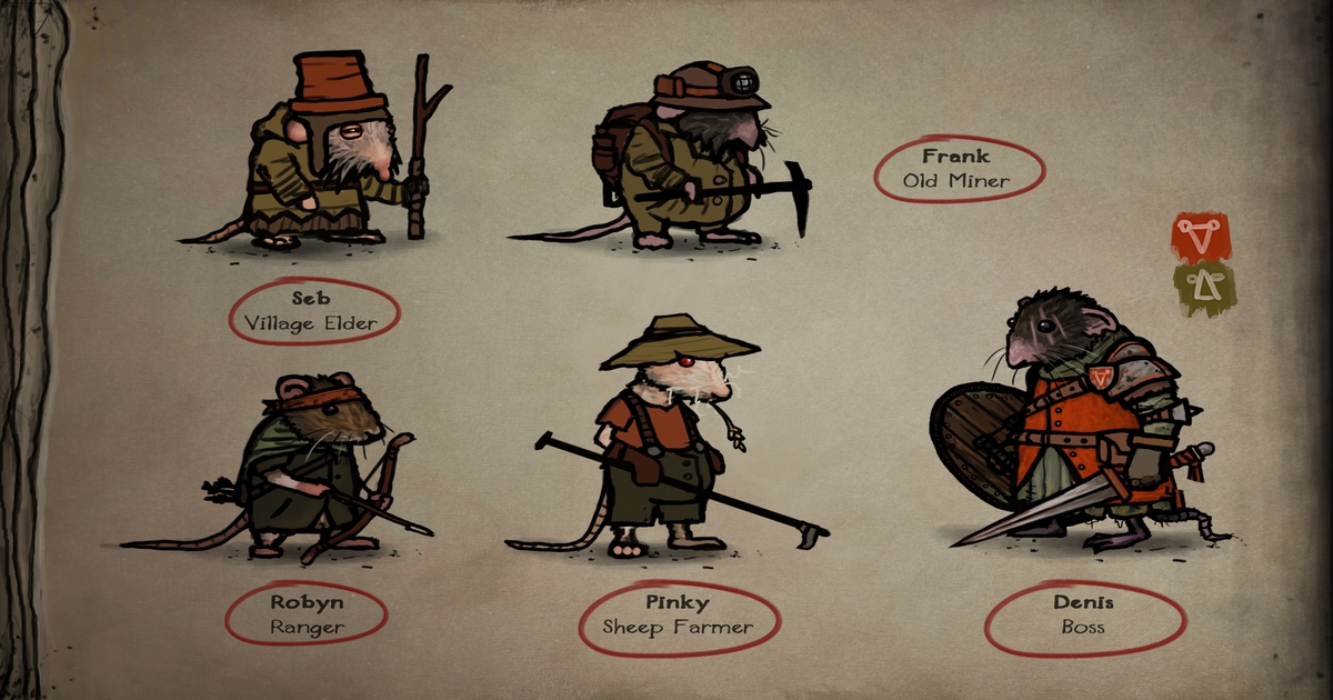 "Little puppets": The storybook art of rat-tastic action RPG Tails of Iron