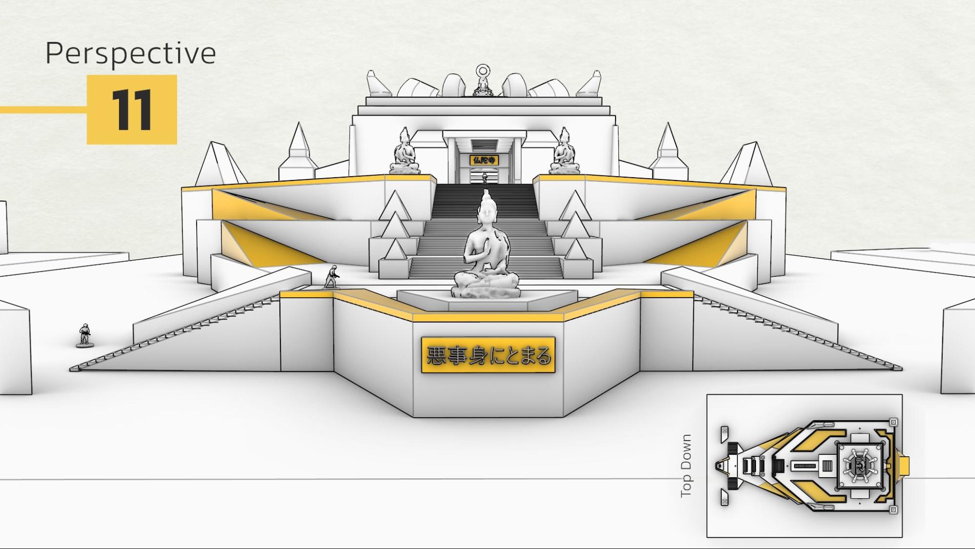 Level Design Process #01: Cube to Temple