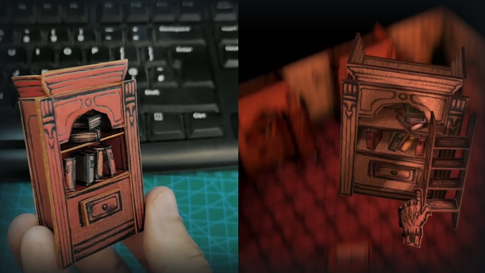 Deep Dive: How to achieve the cozy papercraft style of Paper Cut Mansion