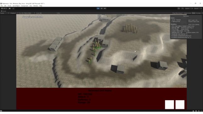 RTS UI and Unexpected Path Obstructions: Deterrence - Video Devlog 7