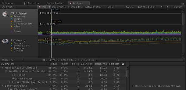 Reducing memory allocations to avoid Garbage Collection on Unity