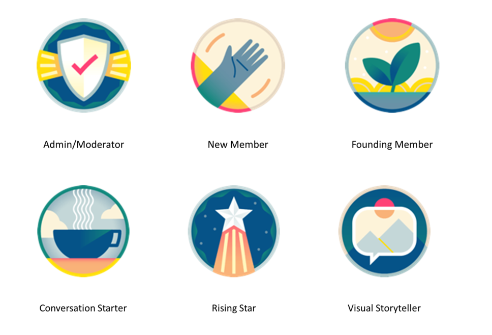 The Application of Gamification in Community Badge Design