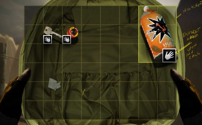 Finding the magic in VR-centric design: Backpack Inventory