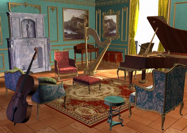 The making of a Hidden Object Game: 2D background art