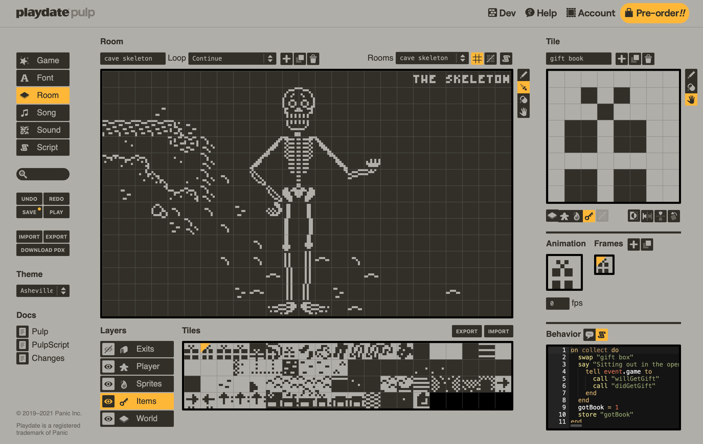 Playdate Pulp: Zero to video game in 60 Seconds
