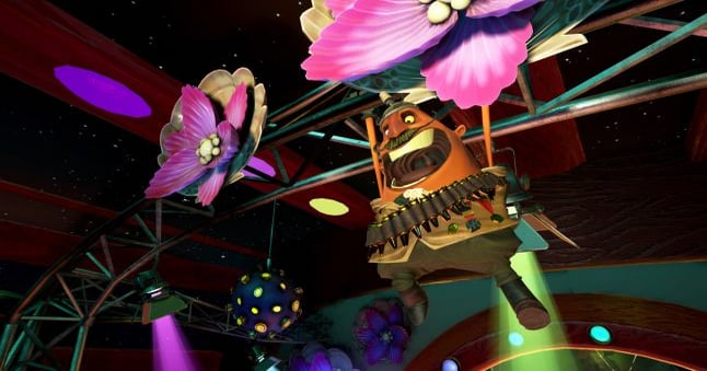 Making Psychonauts humor work in VR -- without making people sick