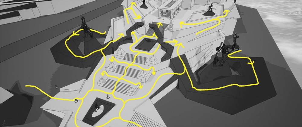 Level Design Process #01: Cube to Temple
