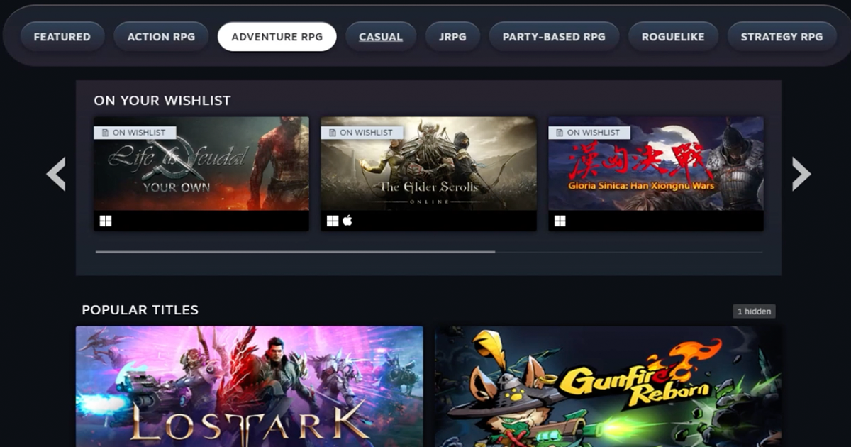 Valve introducing personalized "Store Hubs" to Steam to boost ...