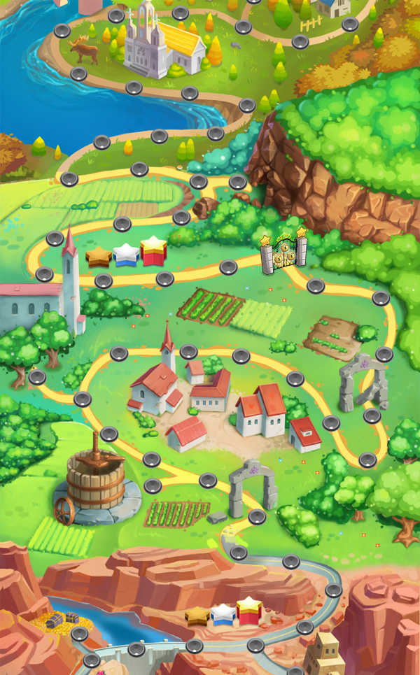 How we design a map for Block Star Party