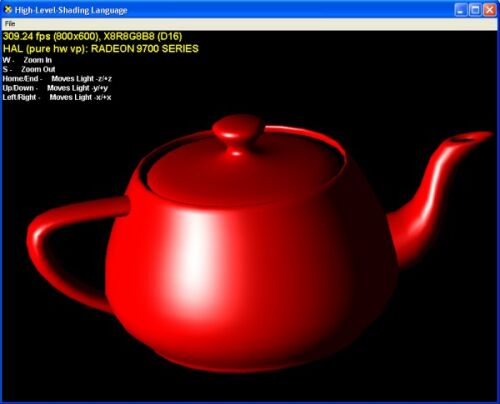 Implementing Lighting Models With HLSL