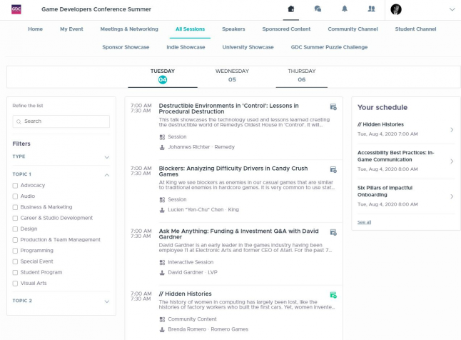 How To GDC Summer: Some quick tips to get the most out of your virtual GDC