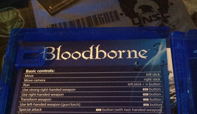 The Usability of Bloodborne