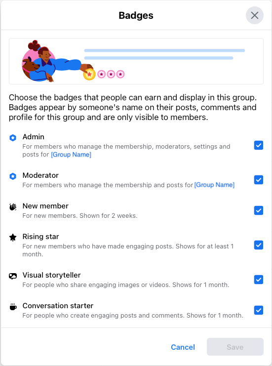 The Application of Gamification in Community Badge Design