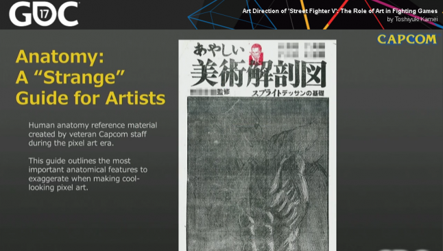 Have a gander at Capcom's anatomy guide for Street Fighter artists