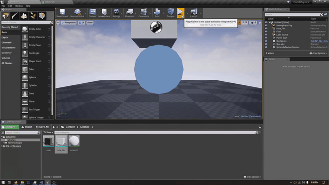 Game Engine Food Physics: Or Where Soft Bodies Can Take Us