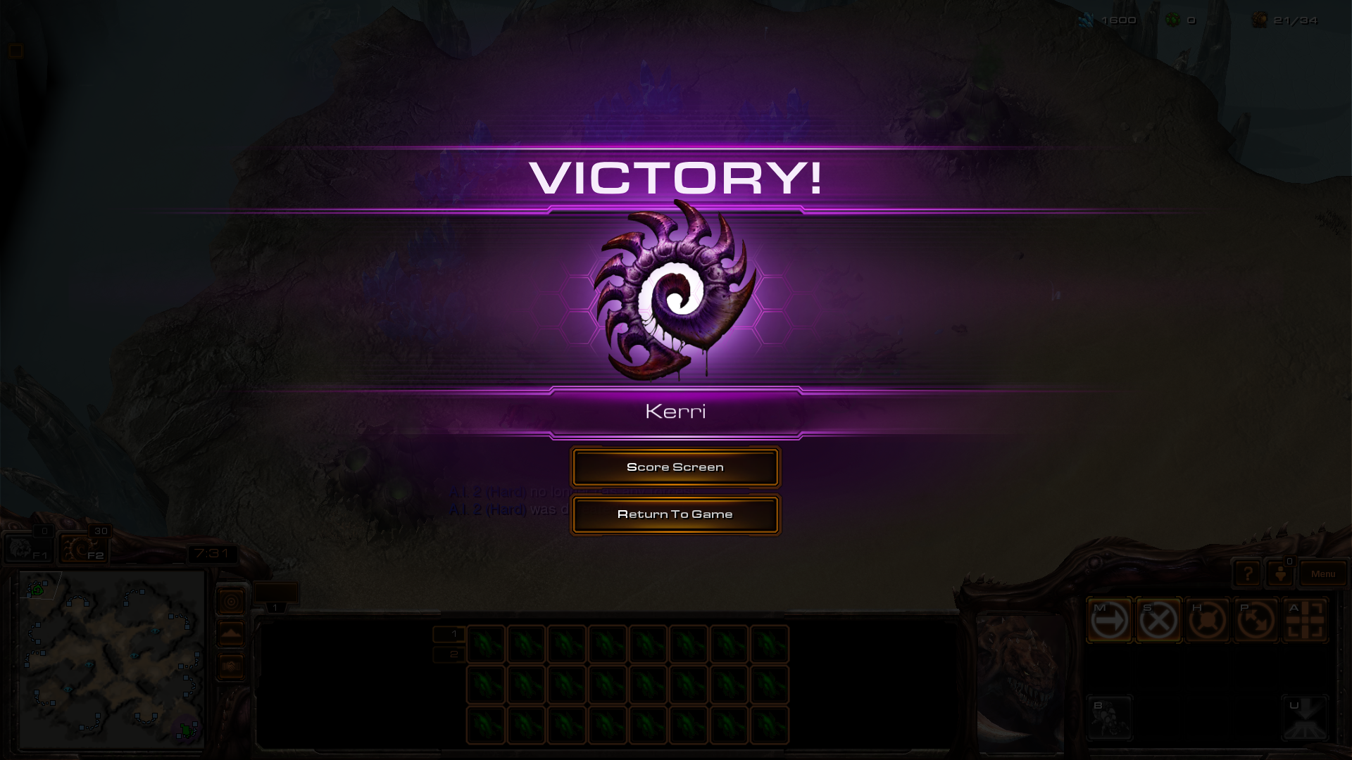 What Are We Fighting For? Winning and Victory Conditions in RTS