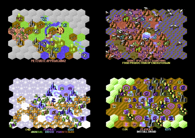 Space Moguls map screen retrospective