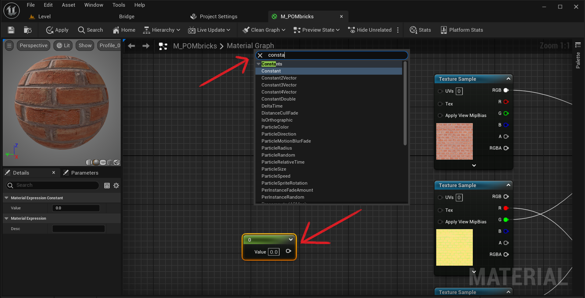 Featured Blog | Creation of Parallax Occlusion Mapping (POM) in Unreal Engine 5
