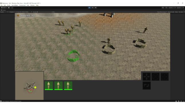 RTS Buildings with Garrisoned Units: Deterrence - Video Devlog 9