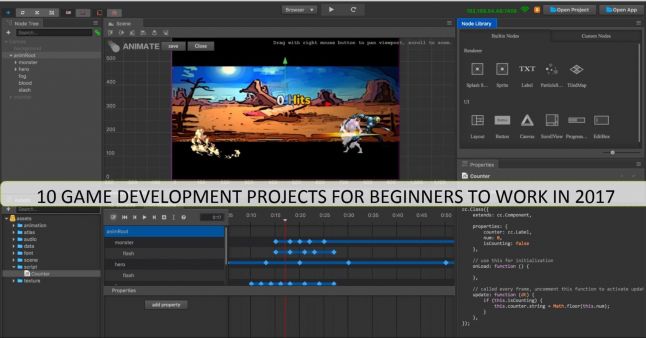 10 Game Development Projects To Work in 2017