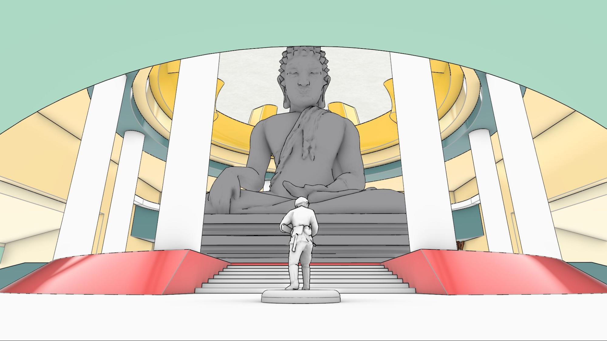 Level Design Process #01: Cube to Temple