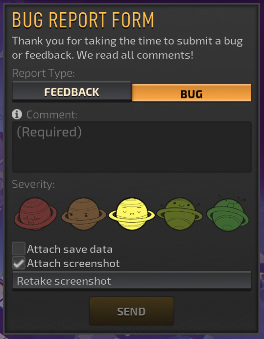 In-Game Bug Reporter Best Practices