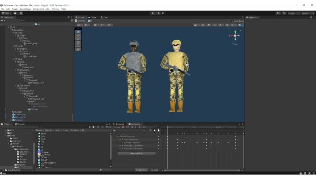 RTS Unit Death Animations: Deterrence - Video Devlog 16