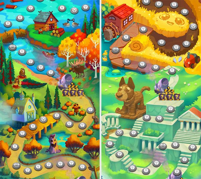 10 Mobile Games with the Best Map Screens