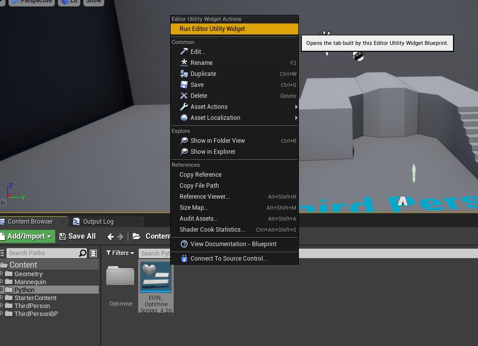 Unreal Engine Helper Scripts