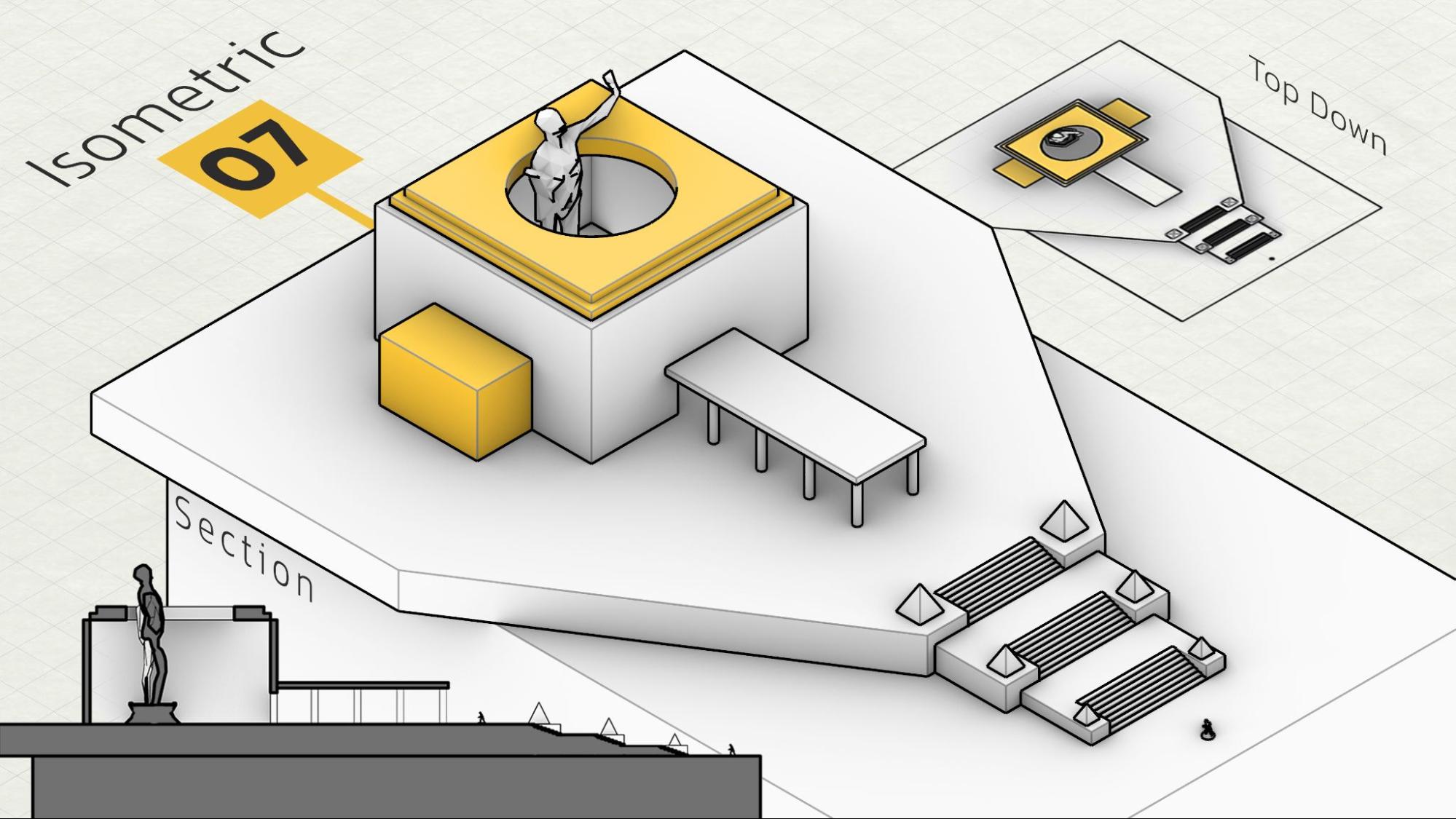 Level Design Process #01: Cube to Temple