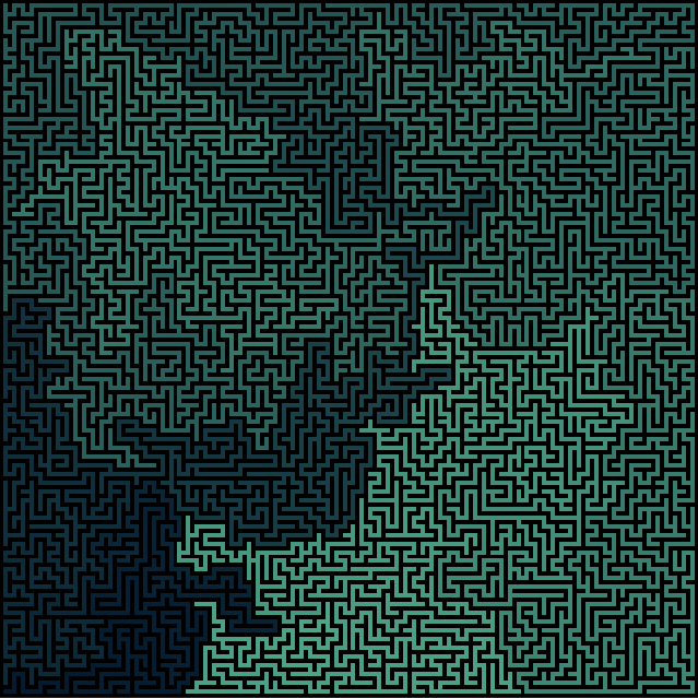 Mazes' hidden beauty