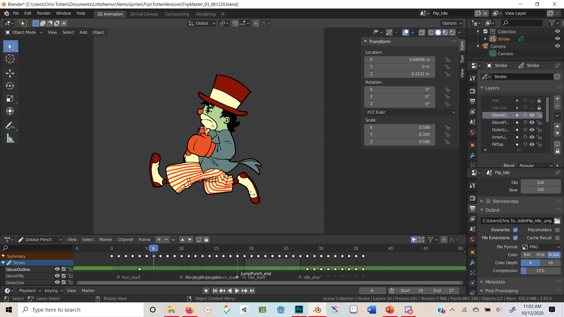 12 principles for game animation