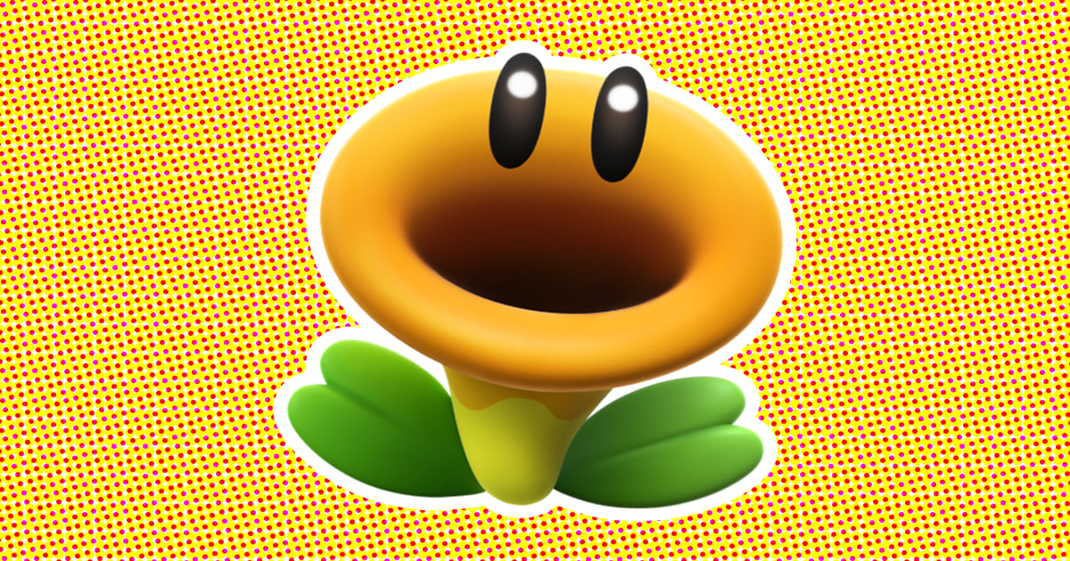 The talking flowers in Super Mario Bros. Wonder became Nintendo's very ...