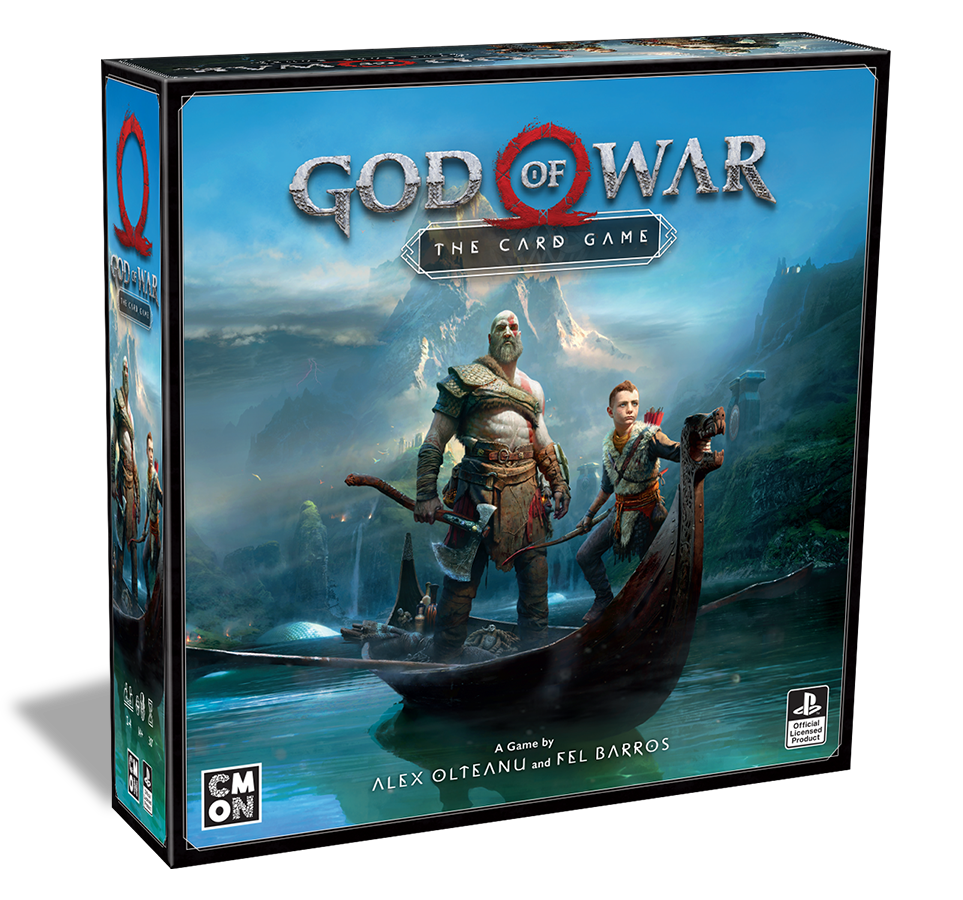 CMON Goes All In With God Of War Card Game License Global