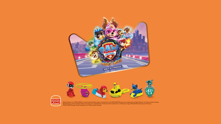 Burger King Reveals King Jr. Meal Toys for ‘PAW Patrol' Movie | License Global