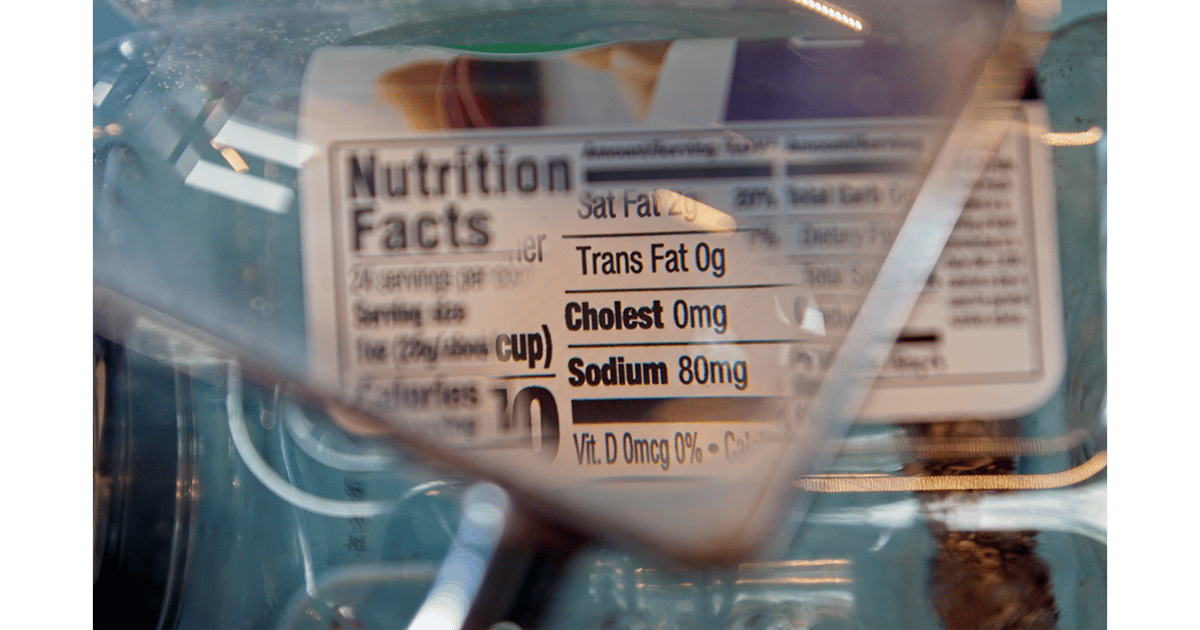 FDA advances sodium reduction with new labeling, goals