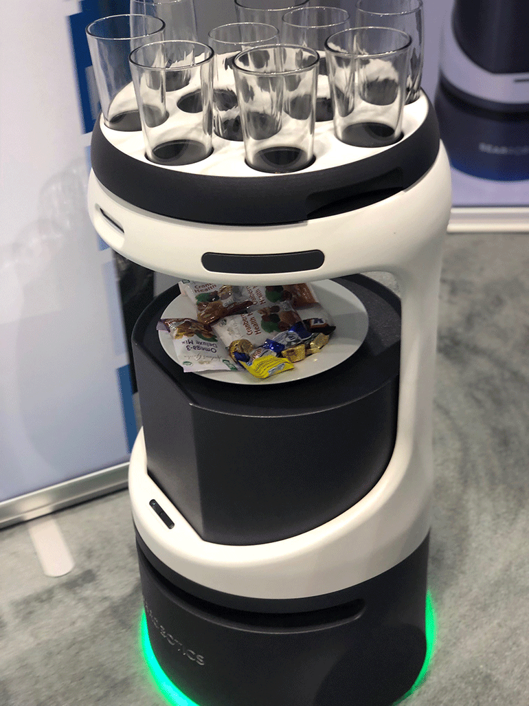 Tech Tracker: Digital shelving, drink printing and ‘grown up’ robots