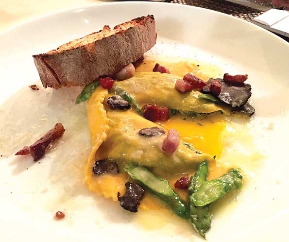 Signature recipe: Ham & Egg Ravioli