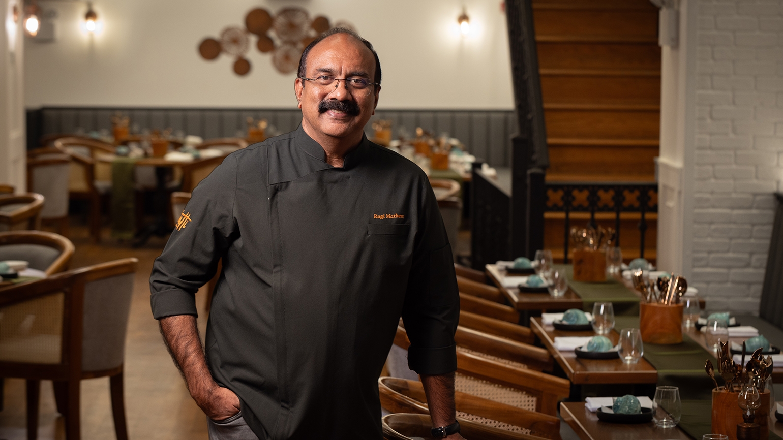 Indian chef Regi Mathew has opened Chatti, his first stateside ...