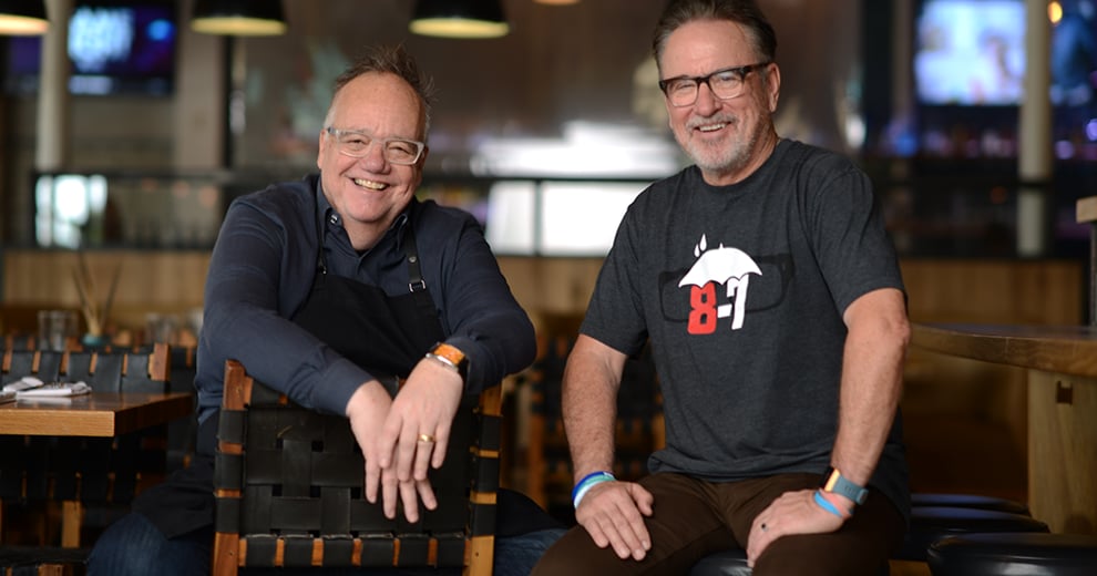 Spiaggia’s Tony Mantuano steps to plate at Chicago’s Wrigley Field