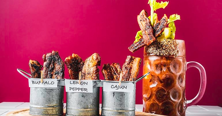 Bacon Nation brings 24/7 bacon flights and reverse BLTs to Downtown Las ...