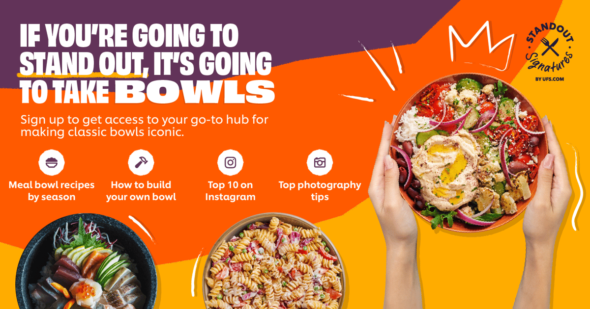 Iconic bowls to help every chef stand out