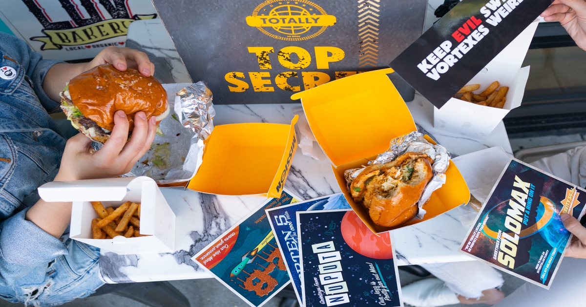 This virtual burger brand wants to bring eatertainment home