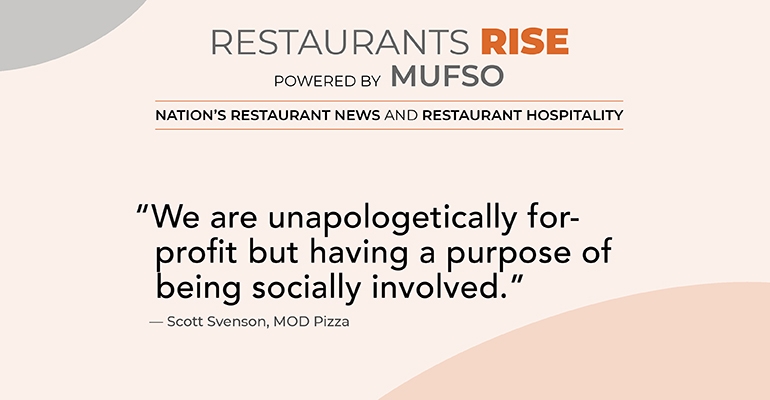 MOD Pizza CEO Scott Svenson on why prioritizing company culture is a ...