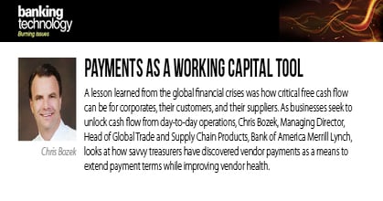 Payments as a Working Capital Tool
