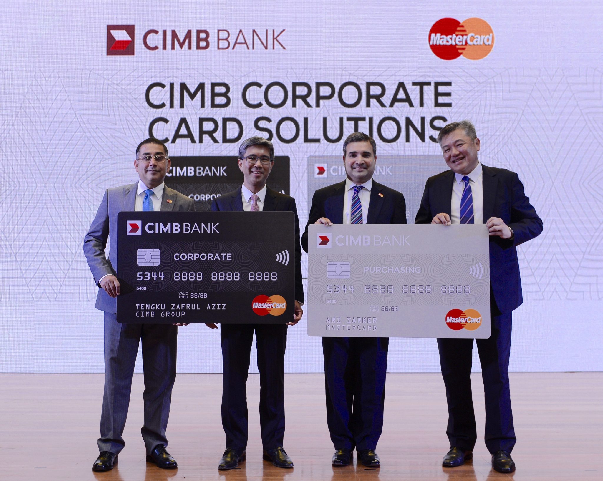 CIMB Bank and MasterCard launch corporate cards in Malaysia