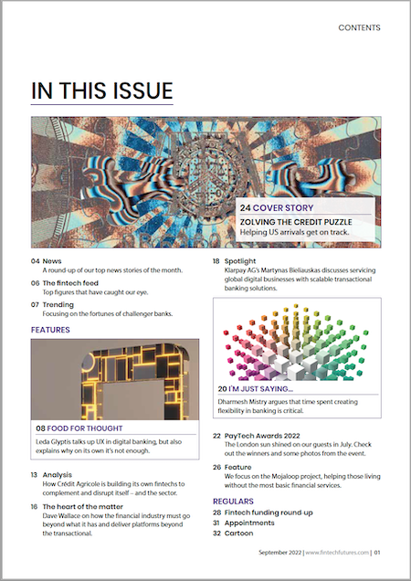 Banking Technology Magazine September 2022 issue out now