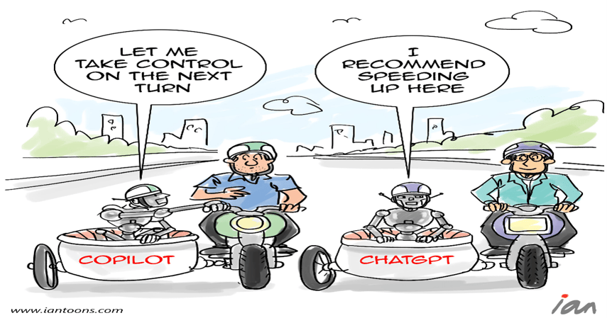 Cartoon: Parallel processing