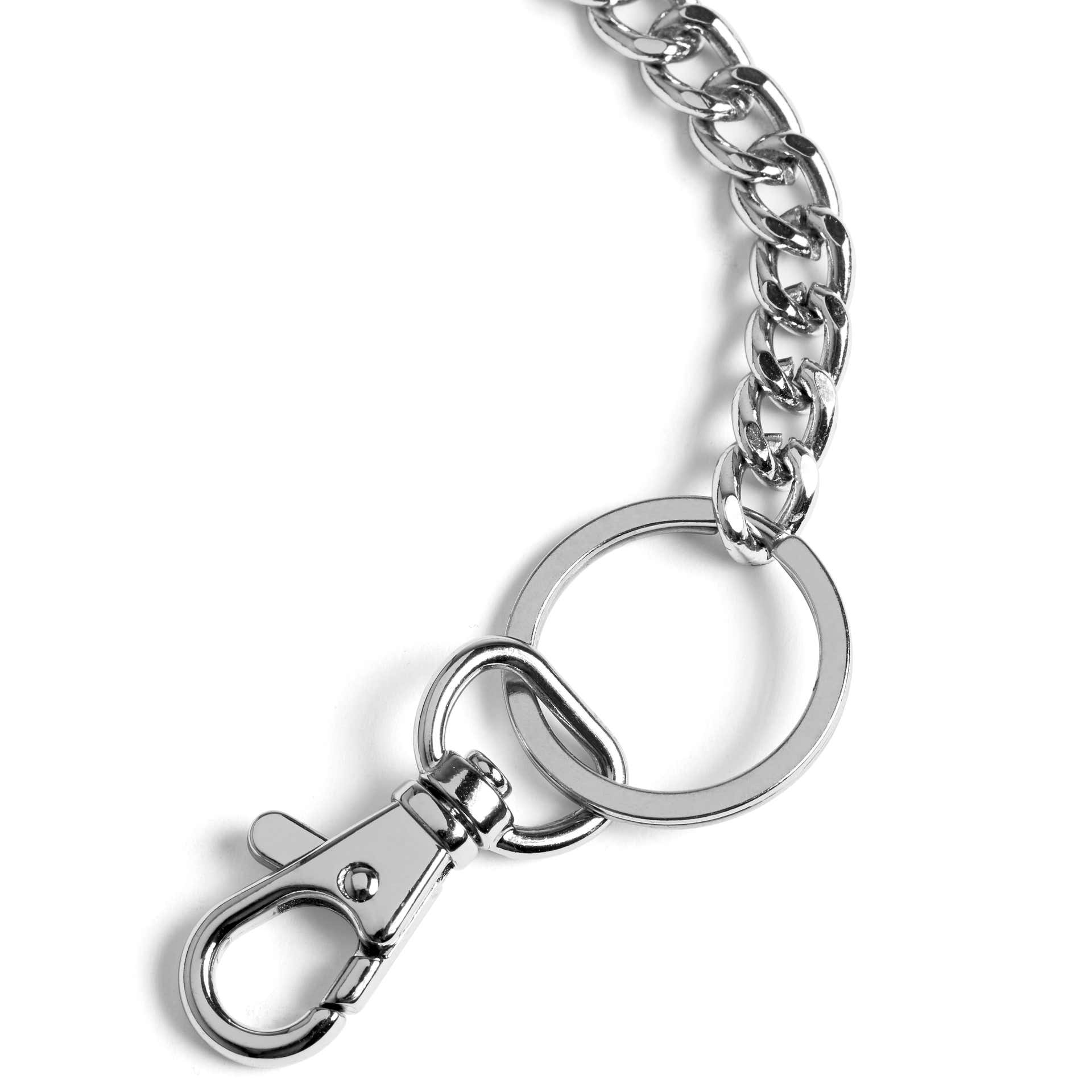 Silver-Tone Steel Wallet Chain | In stock! | Collin Rowe